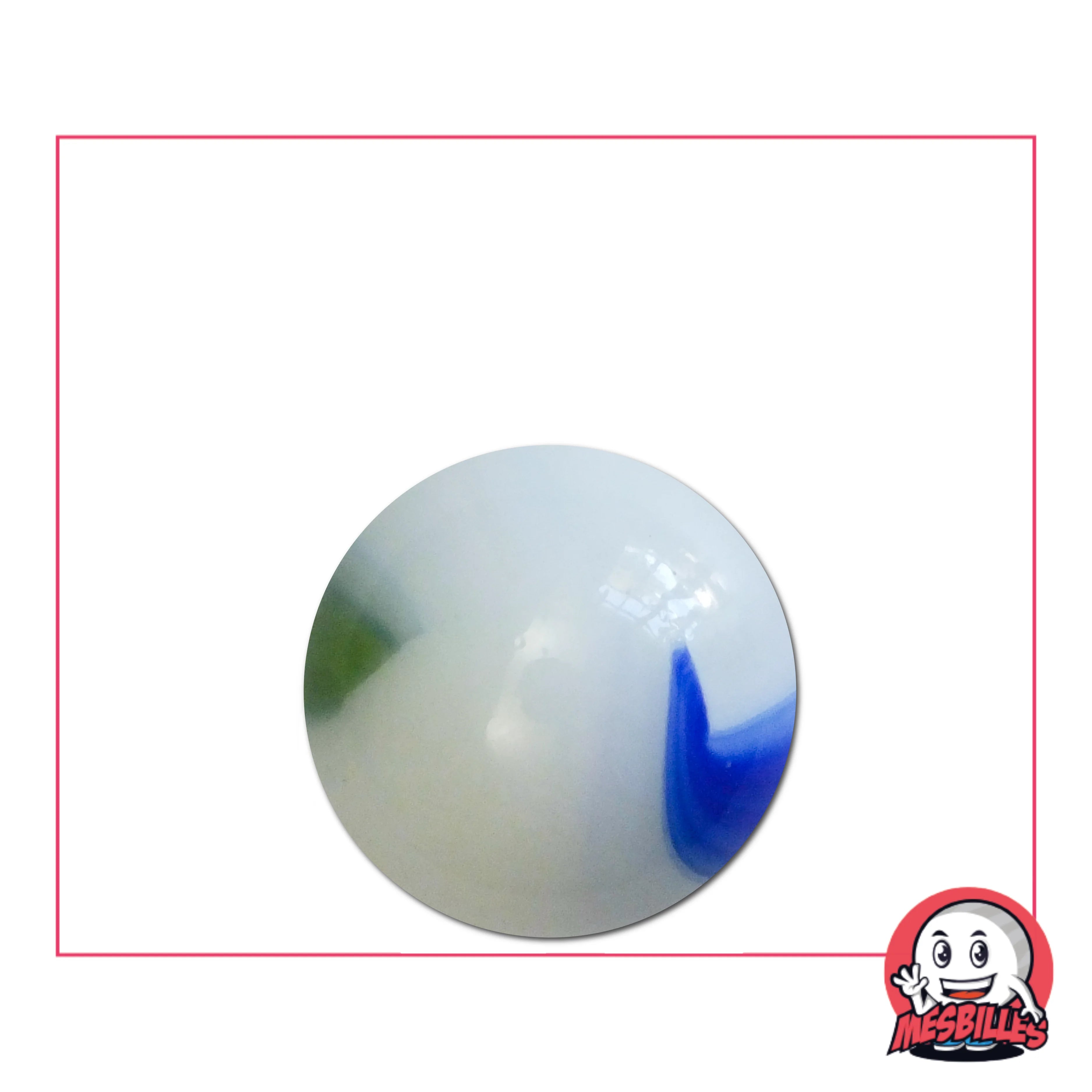Bille Porcelaine 16 mm – Élégance et tradition – MesBilles